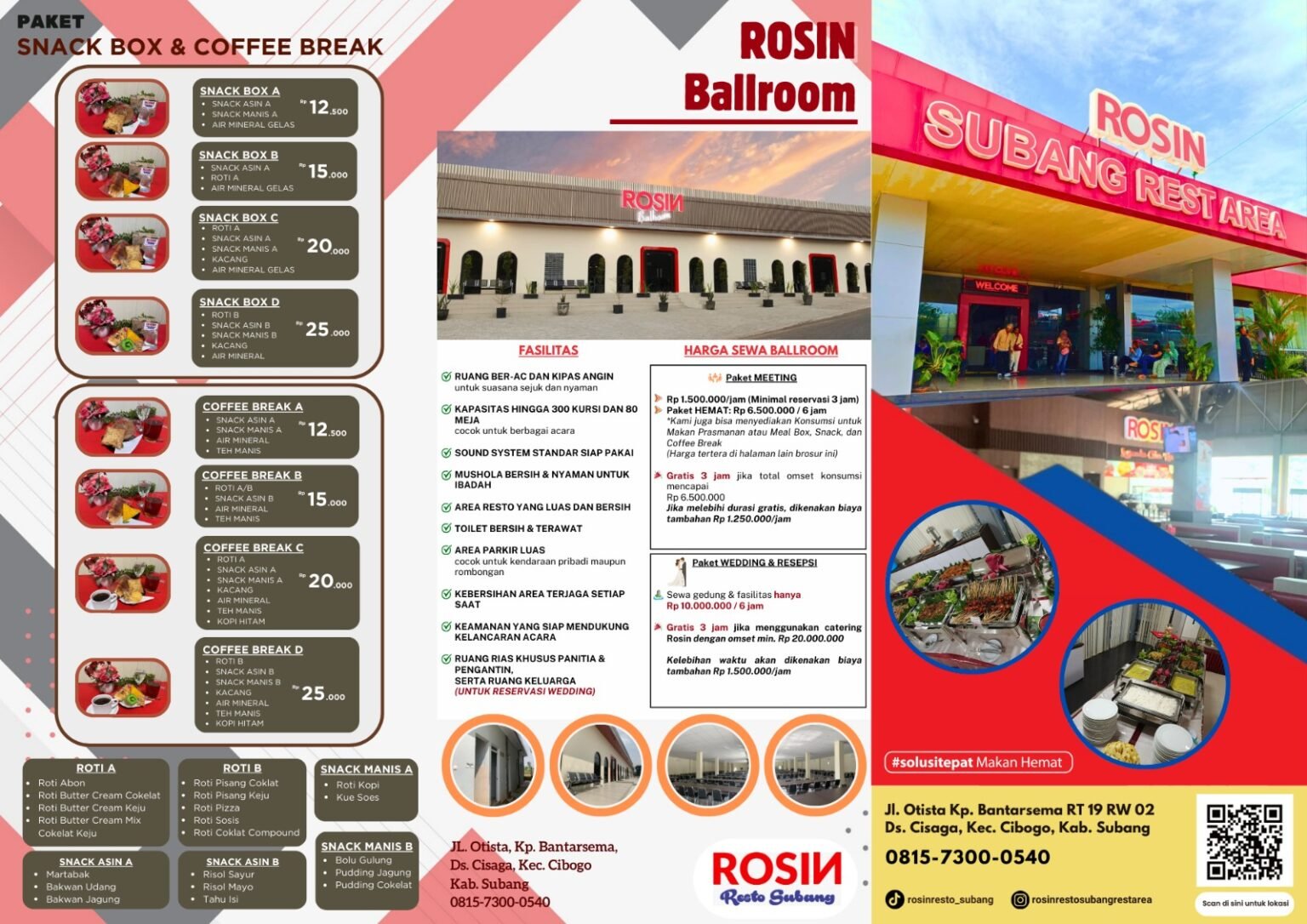 Rosin Resto Subang Hadirkan Paket Lengkap untuk Acara dan Konsumsi ...